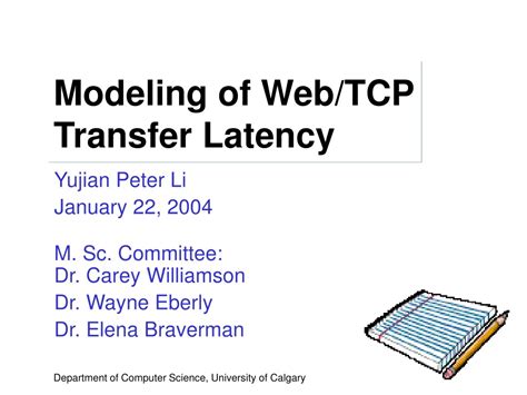 Ppt Modeling Of Webtcp Transfer Latency Powerpoint Presentation Free Download Id9250260