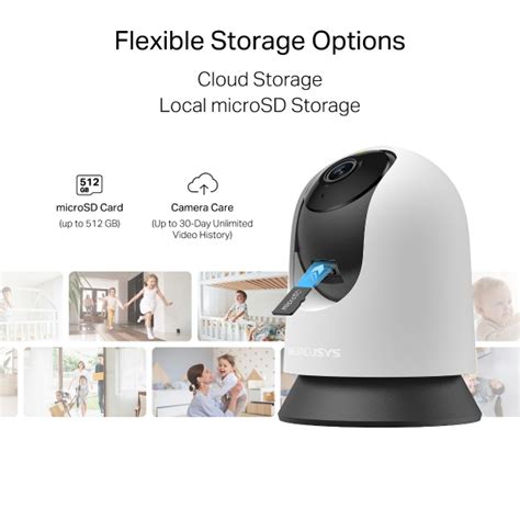 Mc200 Pan Tilt Home Security Wi Fi Camera ยินดีต้อนรับสู่เว็บไซด์ Mercusys