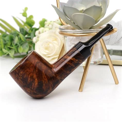 Handmade Briar Wood Old School Pipe For Tobacco Muxiang Pipe Shop