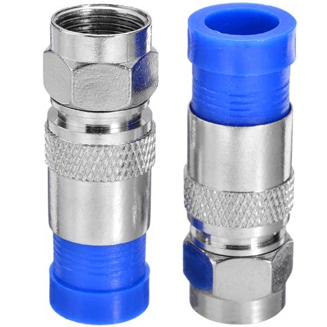 Rg6 Connectors For Coaxial Cable F Compression Ends Trinidad