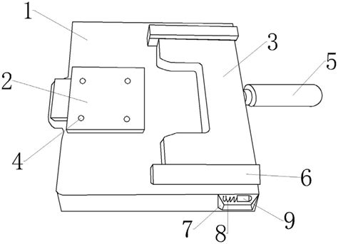 脚蹬u型加工工装的制作方法