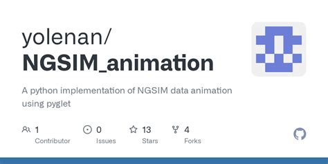 Github Yolenanngsimanimation A Python Implementation Of Ngsim Data