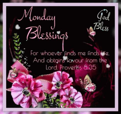 Good Morning Monday Blessings Lord Proverbs 