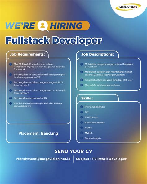 Fullstack Developer Fullstackdeveloper Programming Lokerbandung Priskila Yurika Cahyadi