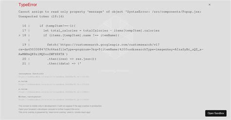 React Codesandbox