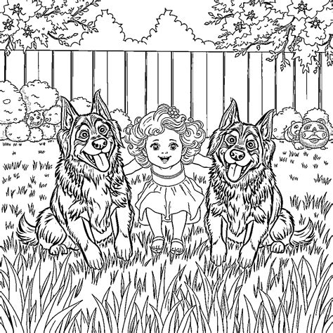 Best Berger Des Pyrenees Coloring Pages Free Printable Pdf