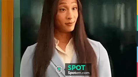 Loot S03 Michaela Jaé Light Blue Asymmetric Belted Jacket Worn By Sofia