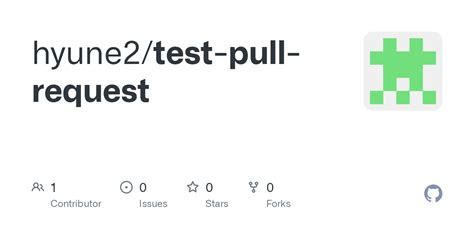 Github Hyune2test Pull Request