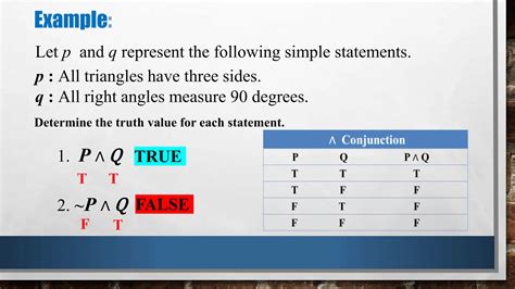 Proposition Truth Tables And Tautologypptx