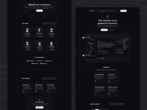 Dark Mode Mobile App Webflow Template Aptonic X BRIX Templates