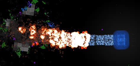 Alpha Player Screenshots Blowing Up Asteroids Image Reassembly Moddb