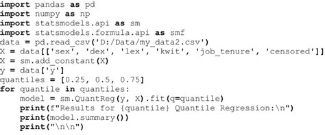 Quantile Regression Springerlink