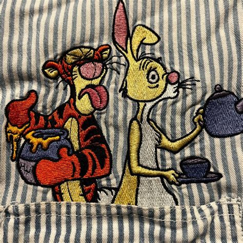 Vintage Disney Winnie The Pooh Tigger And Rabbit Butt Gem