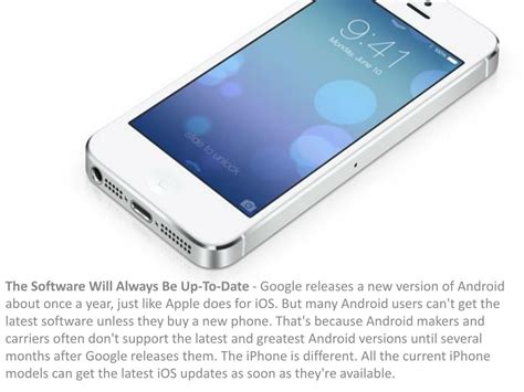 Ppt 9 Reasons Why Iphones Are Better Than Android Phones Powerpoint Presentation Id 7167163