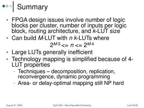 Cpre Coms 583 Reconfigurable Computing Ppt Download
