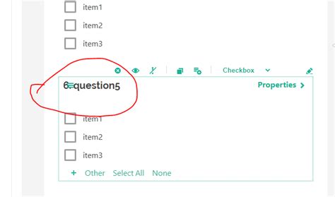 I Am Using Modern Theme For Survey Creator And In This Elements Are