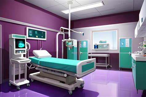 Premium Photo Robotic Surgery Operating Room Surgical Laparoscopy Surgery Room Operation