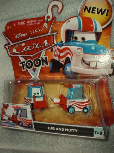 Mattel Disney Pixar Cars Toon Lug And Nutty 7 And 8