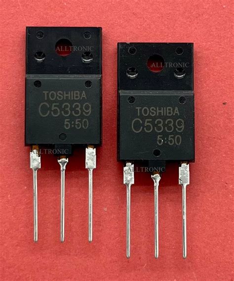 Color Tv Horizontal Deflection Output Transistor 2sc5339 To3p Toshiba Alltronic Computer Singapore