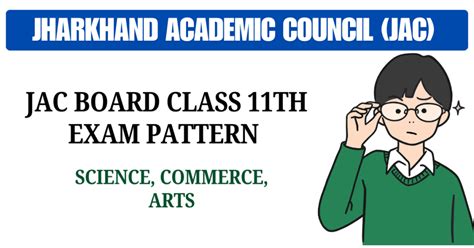 JAC Board Class Th Exam Pattern Science Commerce Arts