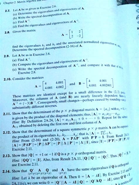 texts can you do 212 chapter 2 matrix algebra 27 let a be as given in