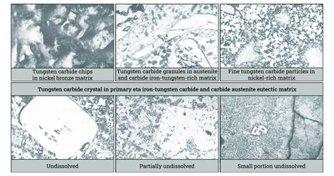 Different Microstructures That Can Be Formed During Tungsten