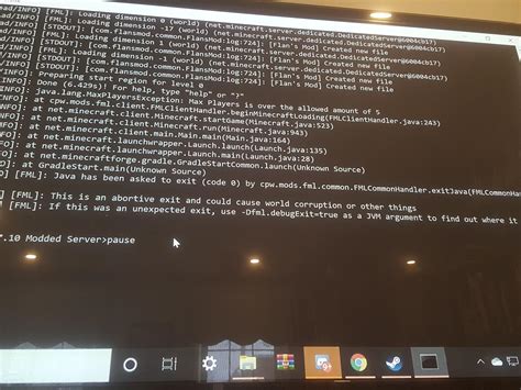 Minecraft Forge Server Refuses To Start With More Than Max Players Please Help R Minecraft
