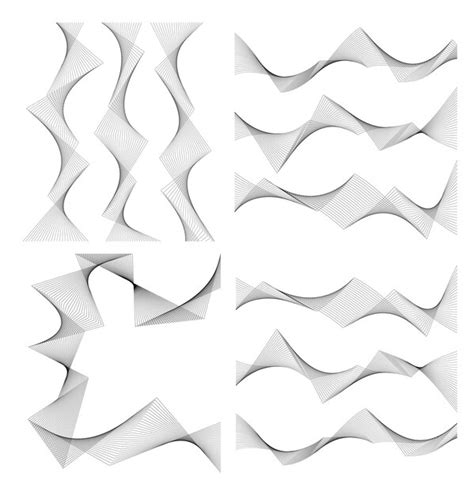 Premium Vector Polygon Lines Form Angle Ribbon Design Element Effect 3d21