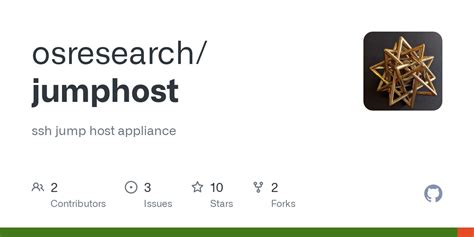 Github Osresearchjumphost Ssh Jump Host Appliance