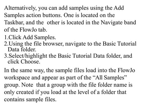 Lesson 1 Basic Tutorial Data Analysis Software For Flow Cytometry Pptx Computing
