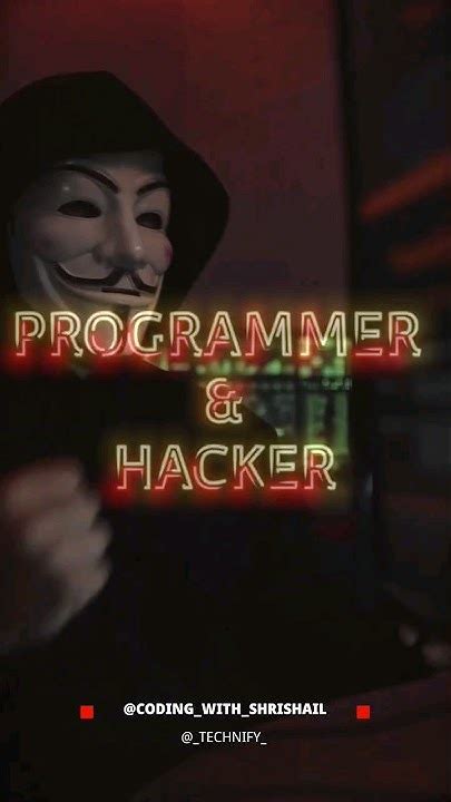 programmer and hacker hacker viral shorts youtube