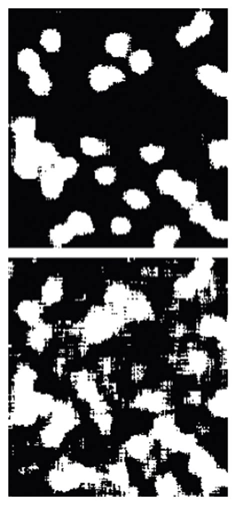 Segmentation Results On Image “cell” Corrupted By Gaussian And Salt