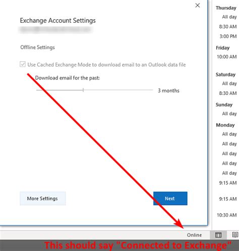 Outlook Switching To Online Mode Even Though Cached Mode Is Enabled