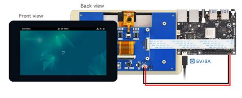 7inch Capacitive Touch Display Dsi Interface Ips Screen 800×480 5