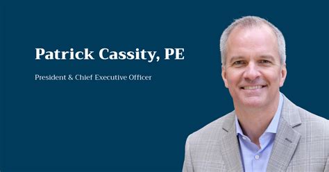 Consor Engineers Appoints Patrick Cassity As President And Chief
