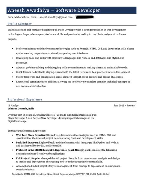 aneesh awadhiya software developer 2 pdf web development java