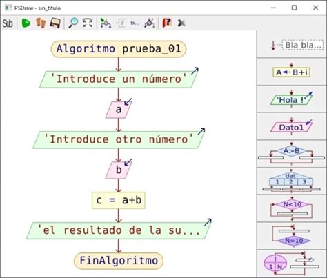 Figure 1 Flowchart Created With PSeInt Towards A Web Application To Create Flowcharts For