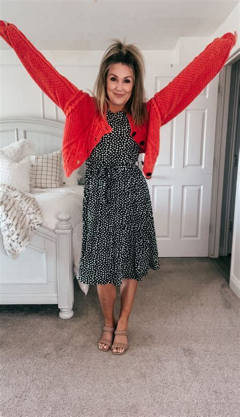The Black And White Midi Dress MY HAPPY PLACE