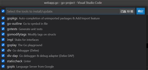 Vscode插件设置——golang开发环境配置 知乎