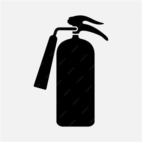 Premium Vector Fire Extinguisher Vector Icon Isolated On White Background
