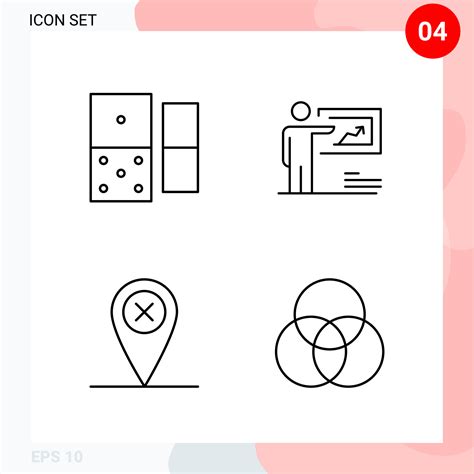 Vector Pack Of Icons In Line Style Creative Outline Pack Isolated On White Background For Web