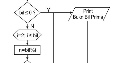 Flowchart Bilangan Prima Alviant Sii Endutz