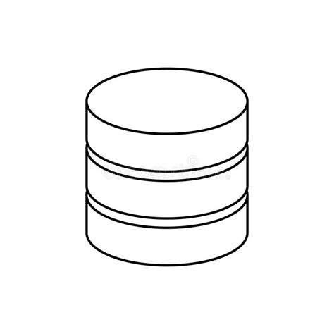 Database Storage Computer Stock Illustration Illustration Of Networking 87012570