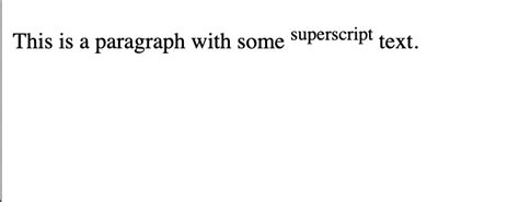 incorporating the html5 elements “sup” to your webpage porcuna io