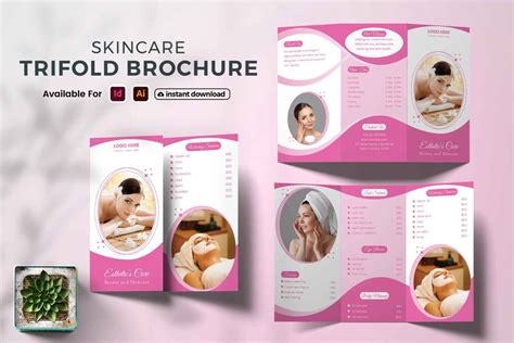 Luxury Hotel Brochure Trifold Template A4 Paper Size