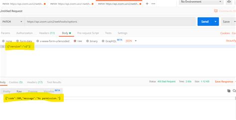 No Permission Error While Enabling V2 Webhooks Api And Webhooks