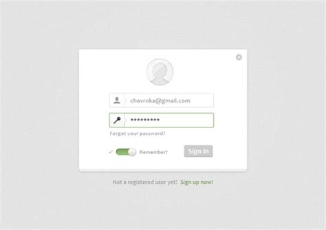 Descarga Gratis Del Psd Login Elegante Diseño De Formularios Psd