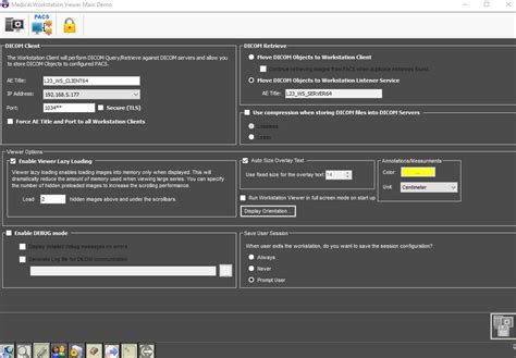 Configure And Run The Medical Workstation Viewer Demo C Net