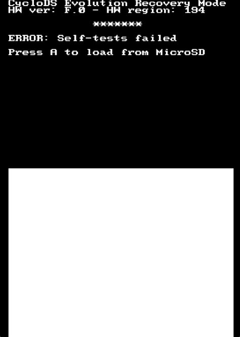 CycloDS Evolution World V Unl Fails Self Test Issue MelonDS Emu MelonDS GitHub