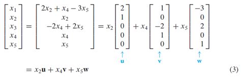 Chapter 4 Vector Spaces Null Spaces Column Spaces And Linear Transformations 零空间、列空间